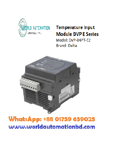 Delta Temperature Module-DVP-04PT-E2