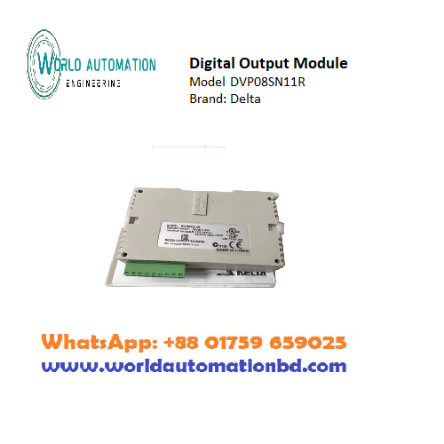 Delta Digital Output Module-DVP08SN11R - World Automation Engineering ...