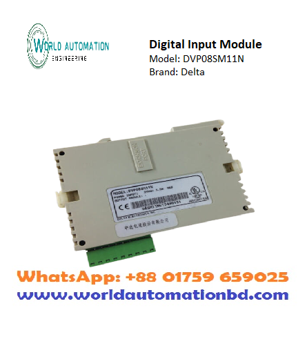 Delta Digital Input Module-DVP08SM11N
