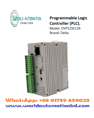 Delta PLC-DVP12SE11R - World Automation Engineering Limited